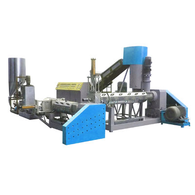 Speed Control Waste Plastic Recycling Pelletizing Machine Water Ring Cutting
