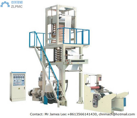 Nylon film extruder, produce PE film rolls for nylon bag making