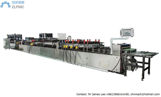 Eight Side Sealed Polypropylene Bag Making Machine Max Width 1300mm High Standard