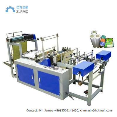 High Output Plastic Roll Making Machine , Plastic Polythene Making Machine