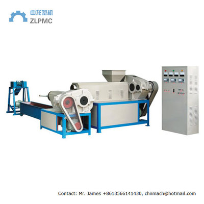 Mini Industrial Plastic Granulator Double Stage For Wet Dry Material Recycling