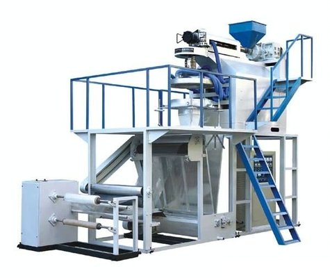 Rotary Die Head Plastic Film Blowing Machine Film Thickness 0.02-0.2mm