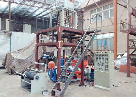 1000mm two color line PE film blowing machine