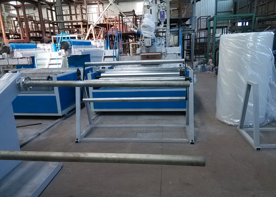 Two Layer Air Bubble Plastic Film Extrusion Machine LDPE Material Width 1000mm