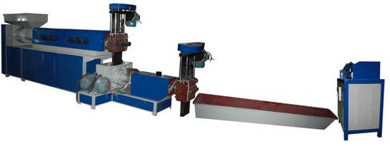 Digital Temperature Plastic Recycling Pellet Machine Two Screws Extruders