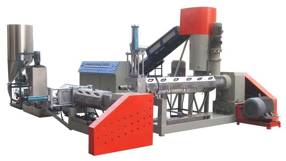4700kg Plastic Granulator Machine Water Ring Die Face Cutting With Agglomerator