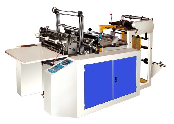 LQ-700 Plastic bag heat sealing cold cutting bag making machine
