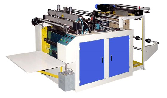 RQ-350*2 Two lines high speed hot sealing and cutting machine