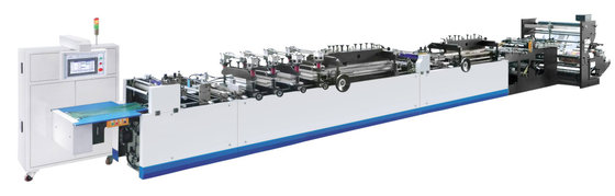 ZFD-DGN Multi-functional high speed bag making machine (middle sealing bag, four side sealing bag, stand up, zipper bag)