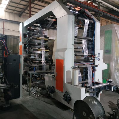 Plastic Bag 8 Colour Flexographic Printing Machine 380v 50hz 3p High Precision