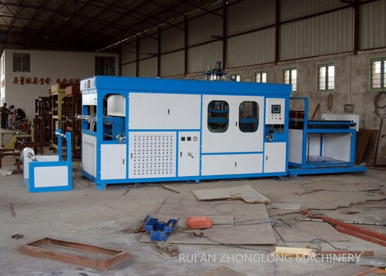 Automatic Plastic Vacuum Forming Machine PLC Control System Stable Feeding