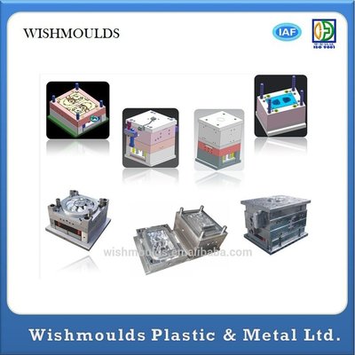 OEM & ODM High Polish Plastic Injection Molded Parts With Three Plate Mould