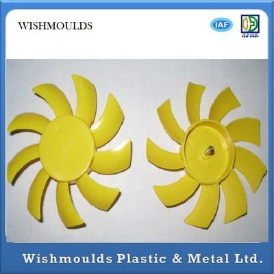 OEM ABS Injection Molding Rapid Prototyping For Electric Fan Blades With 718 Steel