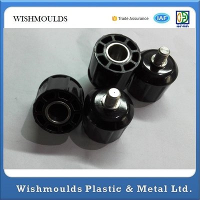 Professional Dual Shot Injection Molding ABS Hard Plastic Overmolded Metal Parts