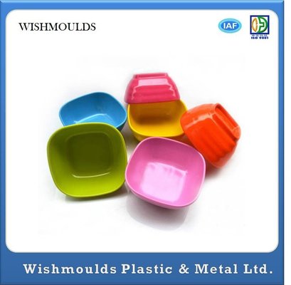 Hot  / Cold Runner Injection Moulding Products For Plastic Food Plate Plastic Bowl
