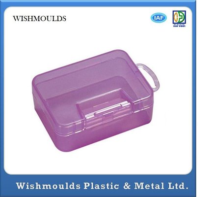 Custom 2 Cavities Injection Moulding Products For Transparent Plastic Container