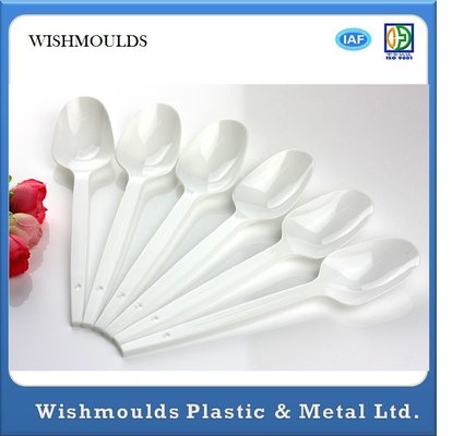 Eco Friendly Plastic Injection Mould Service Disposable Plastic Spoon / Forks