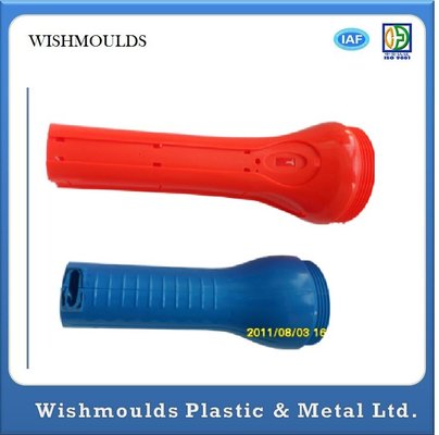 Custom Electronic Plastic Parts Flashlight / LED Torch Light Plastic Injection Mold