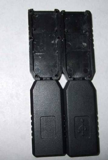 3D Design Cold Runner Injection Molding USB Shell Plastic Injection Molding Services