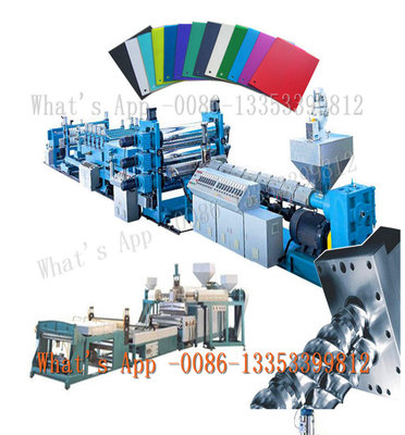 Strong Power Plastic Sheet Extrusion Machine With Cooling Roller