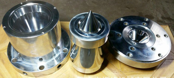 Natural # 40 Steel PVDC Die Head Used Blow Molding Machines