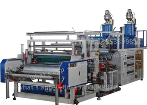 Three Layer PE Stretch Film Making Machine With PLC Controlled