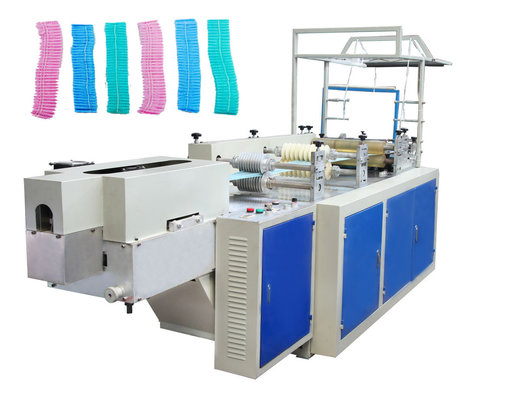 Automatic Medical Bouffant Cap Making Machine 220V 1.5KW 90PCS/min
