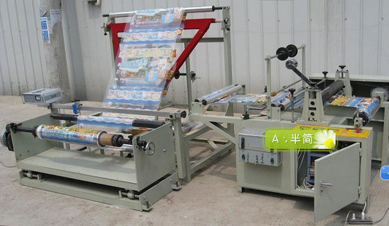 Plastic Folding Plastic Bag Making Machine With PE PP Film Triangle Folder Part