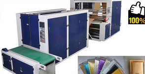 High Speed Craft Paper Bubble Bag Making Machine with Plc Servo Motor Driven