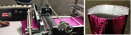 High Speed Craft Paper Bubble Bag Making Machine with Plc Servo Motor Driven