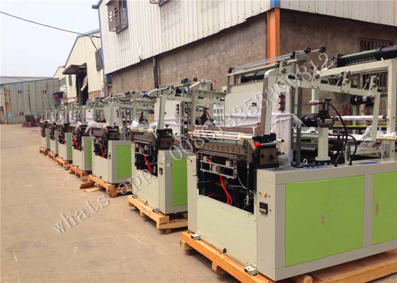 High Speed Square Bottom Plastic Bag Making Machine With Plc Controlled