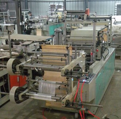 ISO / CE Plastic Bag Making Machine Polythene Bags Manufacturing Machines