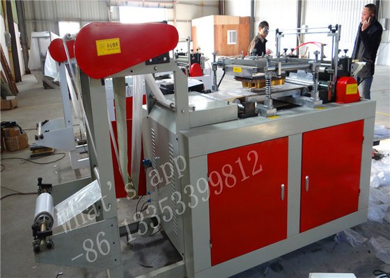 PE Disposable Long Hand Gloves Making Machine With Computer Controlled