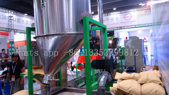 Waste PP PE Plastic Recycling Equipment With CE Certificate 135kg/h