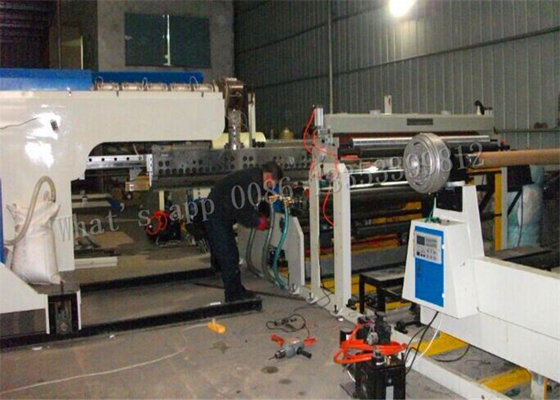 Plastic Woven Fabric Film Lamination Coating Machine 0.012-0.05mm Thickness
