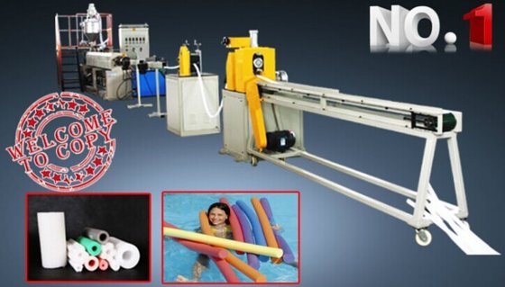 Линия Dia 100mm штранг-прессования листа PVC большой емкости пластичная 200kg/h