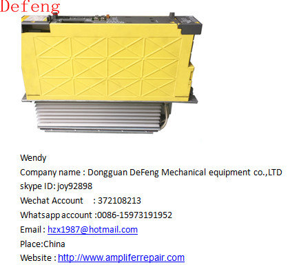 Fanuc servo driver A06B-6102-H226 ,A16B-2203-0070 for injection molding machine use ,Fanuc plastic machine