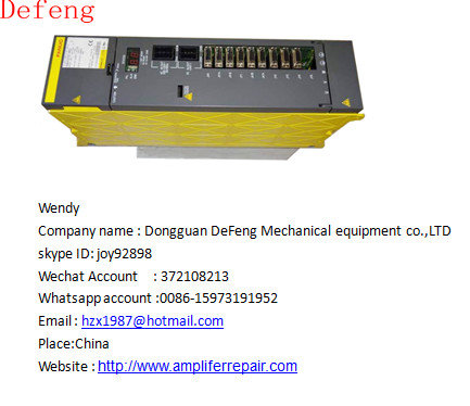 Fanuc servo driver A06B-6102-H226 ,A16B-2203-0070 for injection molding machine use ,Fanuc plastic machine
