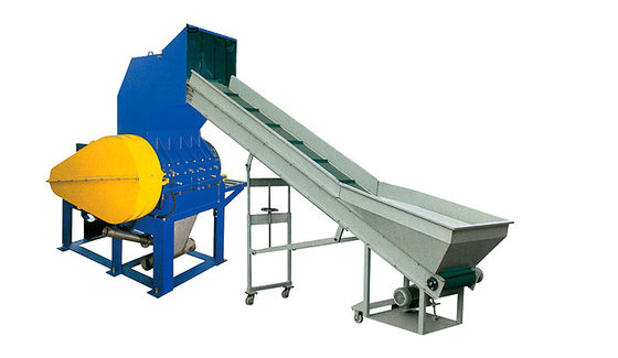 Stainless Steel Automatic Can Crusher Machine , Plastic Bottle Crusher for Recycling PET