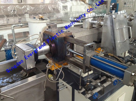 PET Bottle Waste Plastic Recycling Pelletizing Machine with Air Cooling Device