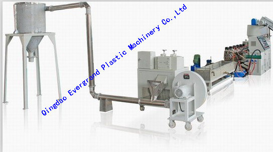 Recycling Waste PET Granulating Machine for Bottles Flakes Scraps Pelleting Line