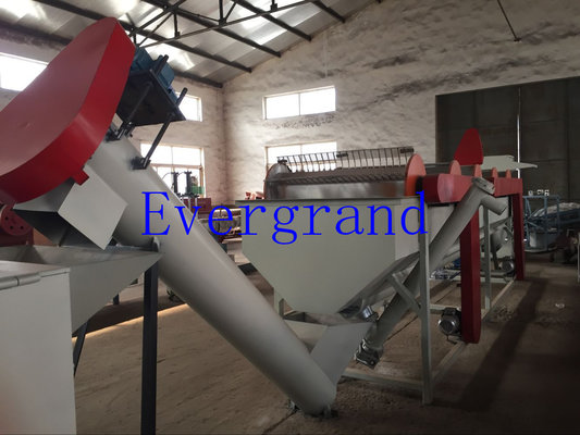 Stainless Steel PE Recycling Machine Crush And Wash The Plastic Film
