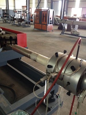 Double Layer Water Drainage Corrugated Pipe Machine / Equipment 80Kw Power