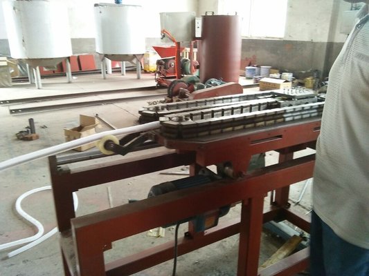 PP/PE Single Wall Corrugated Pipe ectruder and forming machine with Air Water Cooling System