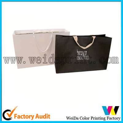 Recyclable Fancy Design Promotion Printed Paper Shopping Bags