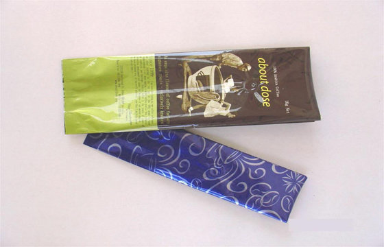 Side Gusset Coffee Packaging Bags PET / AL / PE with Gravure Printing