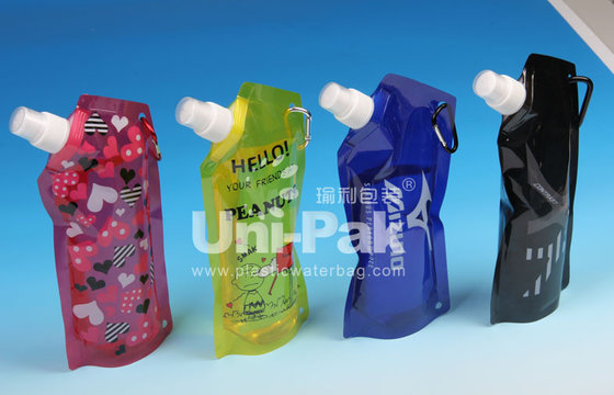 Customized SGS Approved Foldable Water Bag , Camping Water Bag
