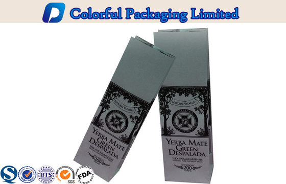 Flat Bottom stand up zipper pouch bags , Valve stand up foil pouches
