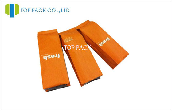 150g Aluminum Foil Coffee Packaging Bags Side Gusset Matte Finish Full Color