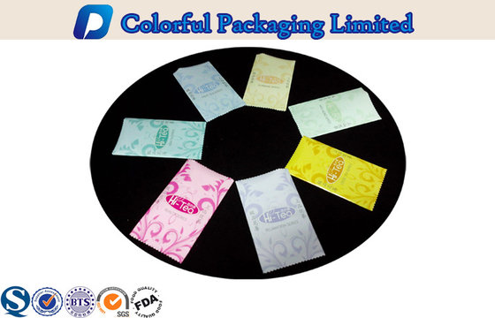 Colorful Printing Metallic Tea Packaging Bags / Medium Sealing Bag For Tea Packing